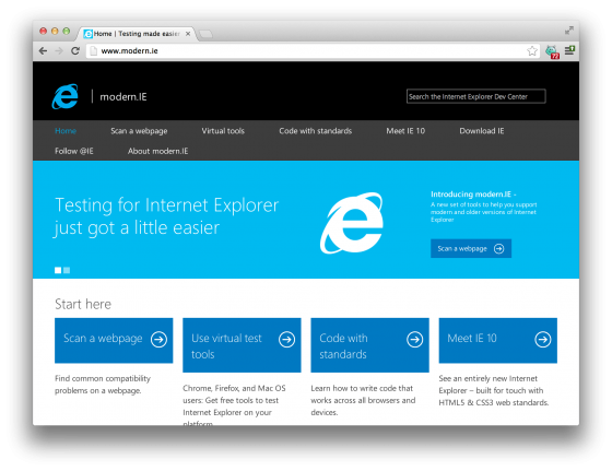 Modern.IE — Updated Internet Explorer VM’s – Bram.us