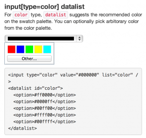 Combining Different Input Types With Datalists – Bram.us