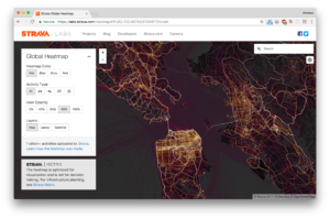 Strava Global Heatmap – Bram.us