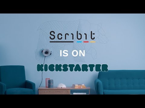 Scribit, a robot that can draw on walls – Bram.us