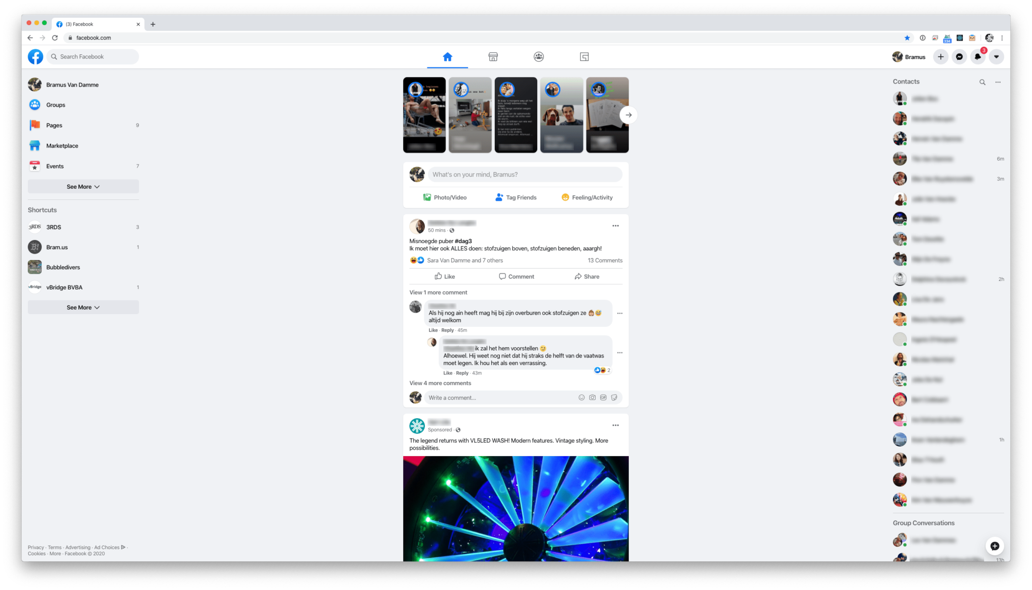 Introducing a fresh, simpler Facebook – Bram.us