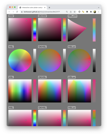 Color Spaces and Colors in CSS – Bram.us