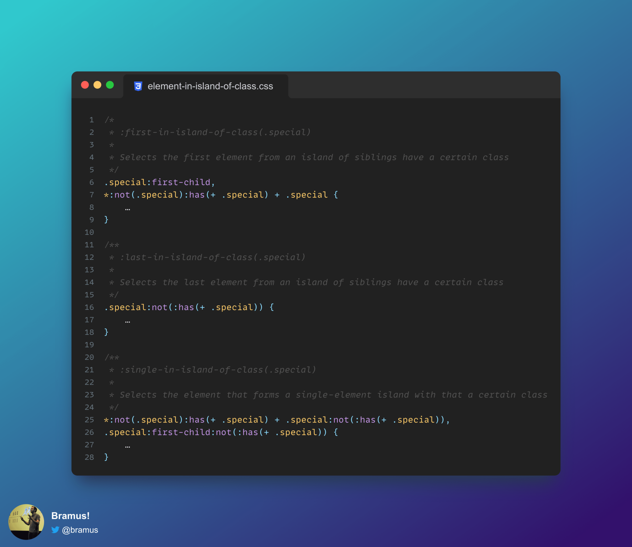 Bram.us – A rather geeky/technical weblog, est. 2001, by Bramus
